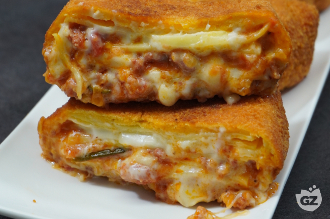 Crispy Fried Lasagna Recipe