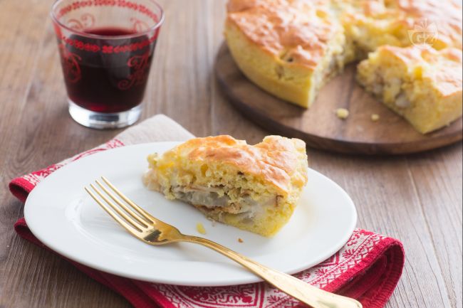 Fennel Savory Pie - Italian recipes by GialloZafferano