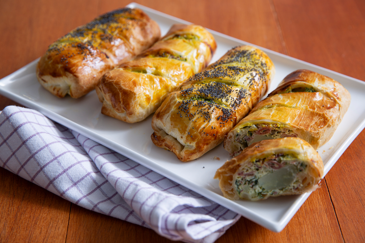 Mini strudels with chard, ricotta, and speck - Italian recipes by ...