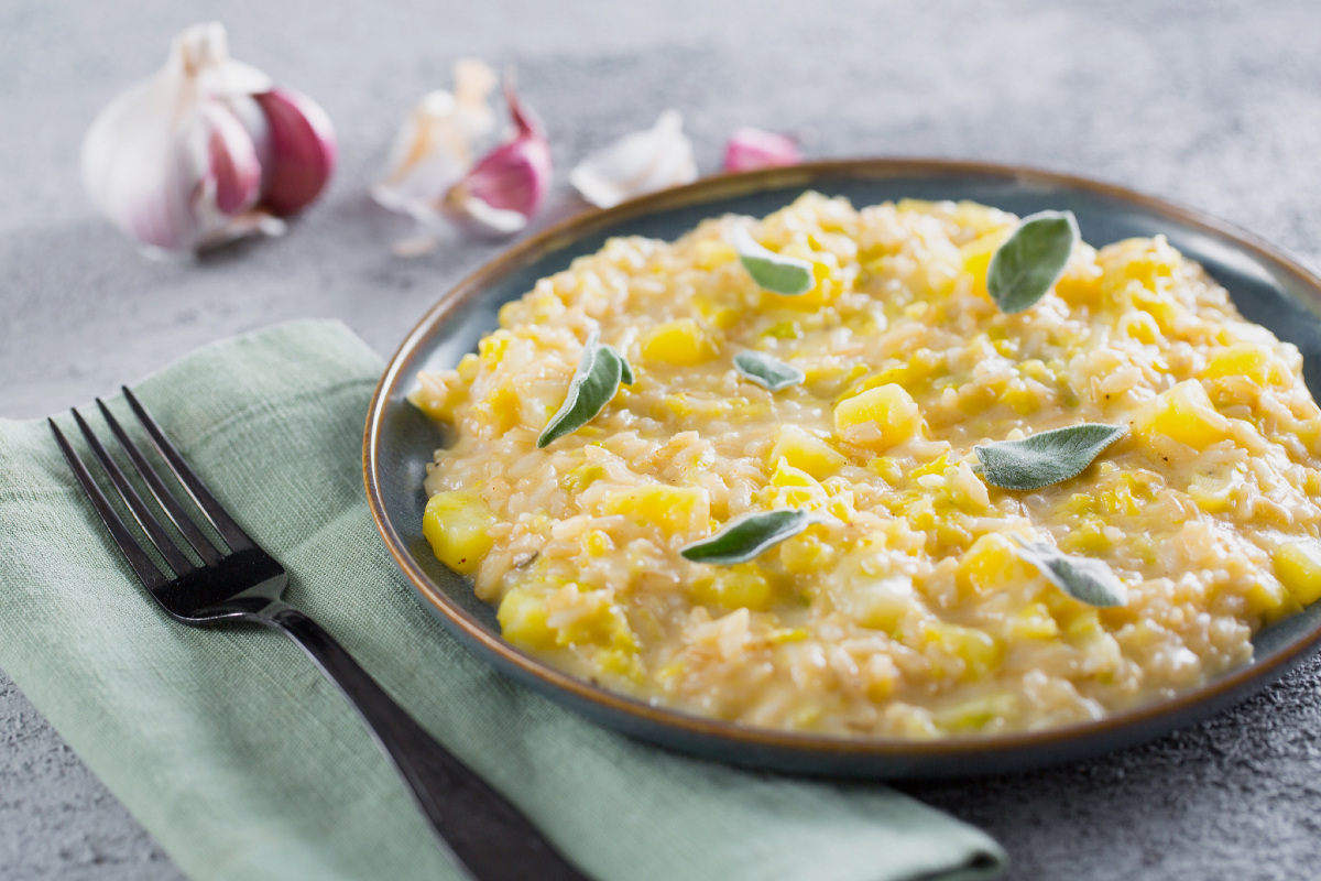 Risotto with Savoy Cabbage and Potatoes - Italian recipes by ...