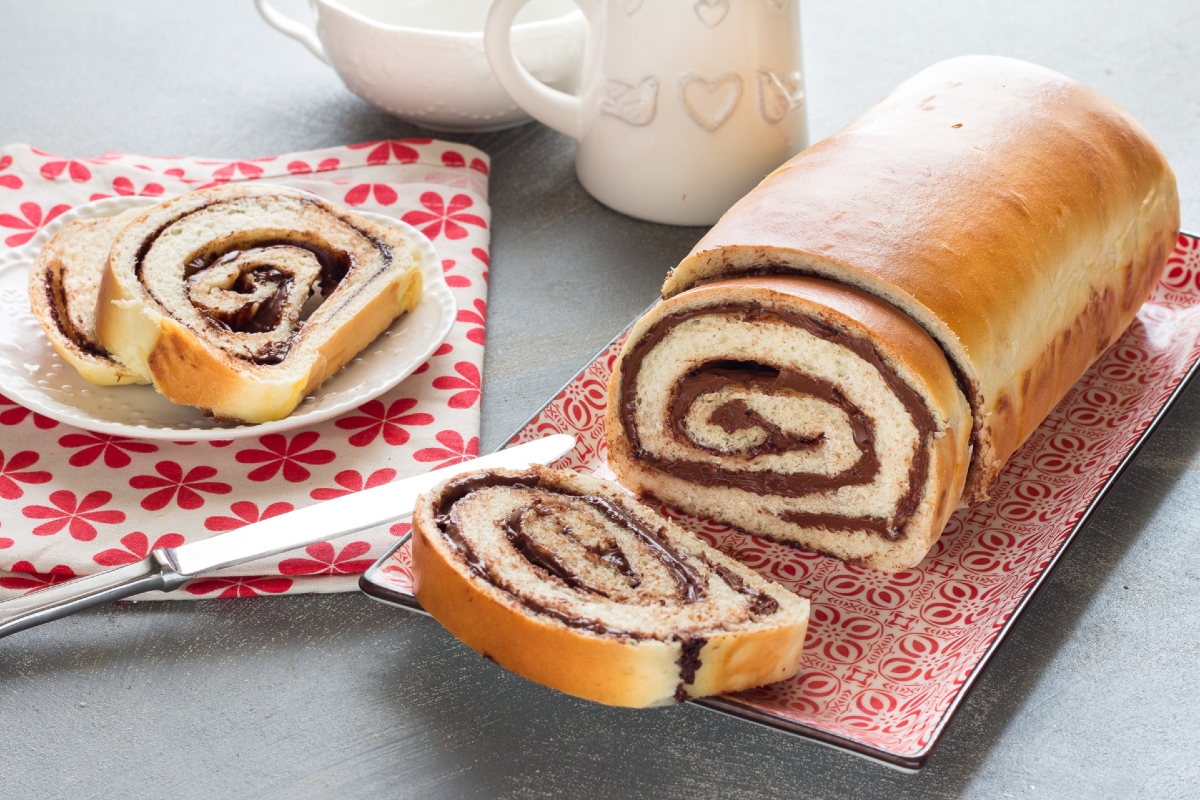 Nutella Brioche Bread - Italian recipes by GialloZafferano