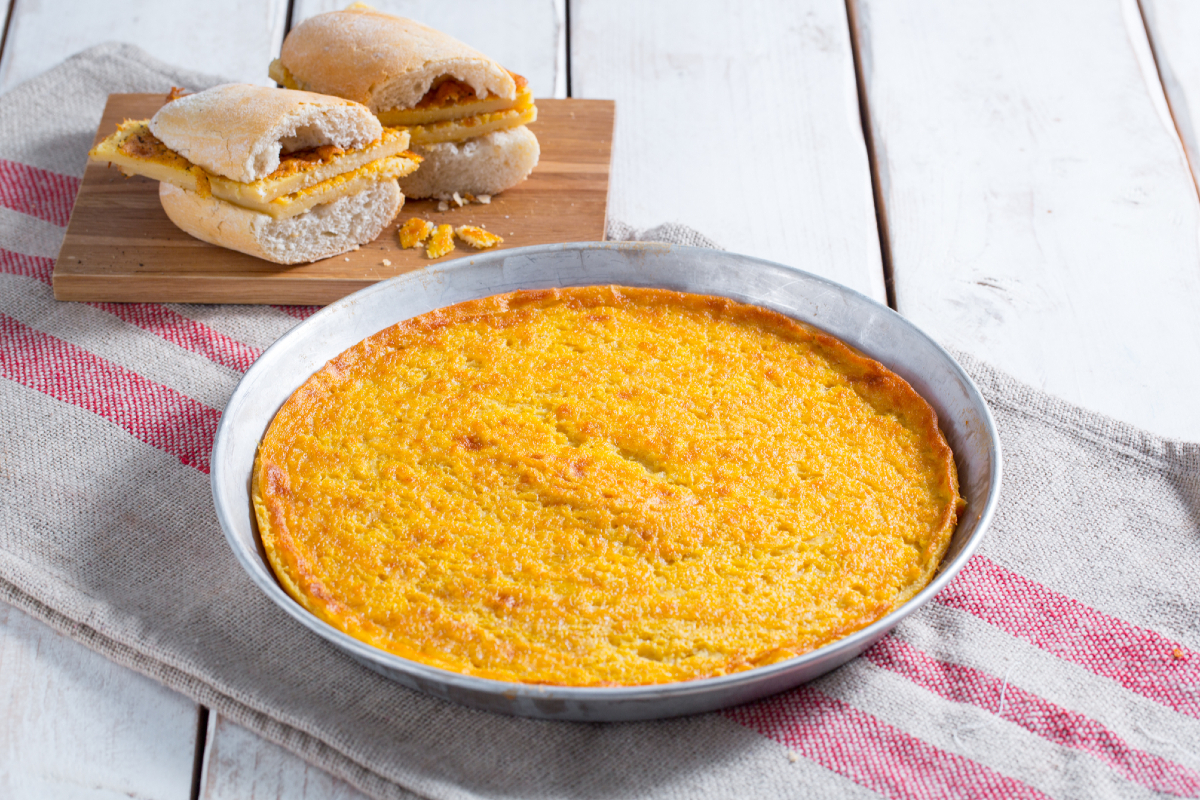 Chickpea Cake - Italian recipes by GialloZafferano