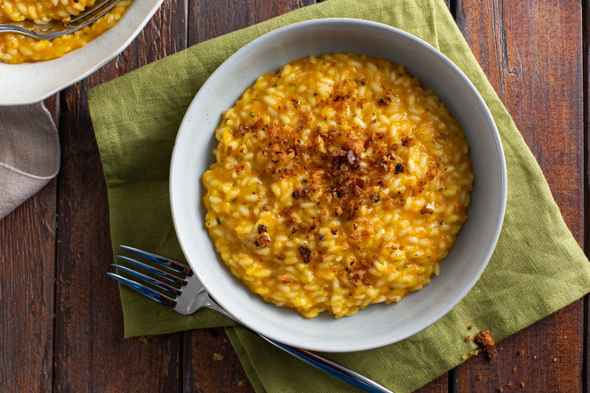 Risotto with Carrots and Breadcrumbs - Italian recipes by GialloZafferano