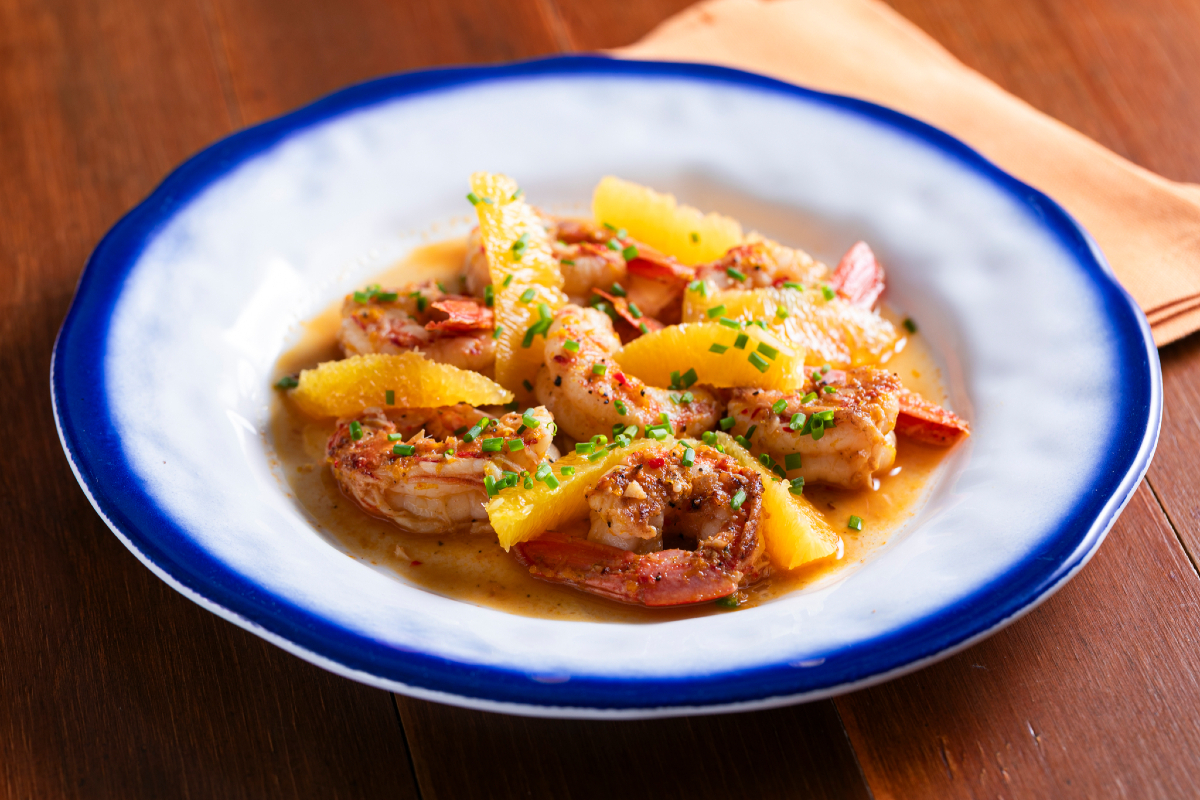 Orange Prawns - Italian recipes by GialloZafferano