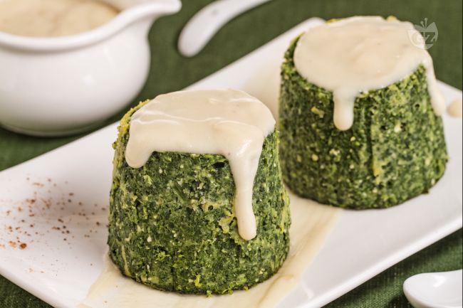 Spinach Flans - Italian recipes by GialloZafferano