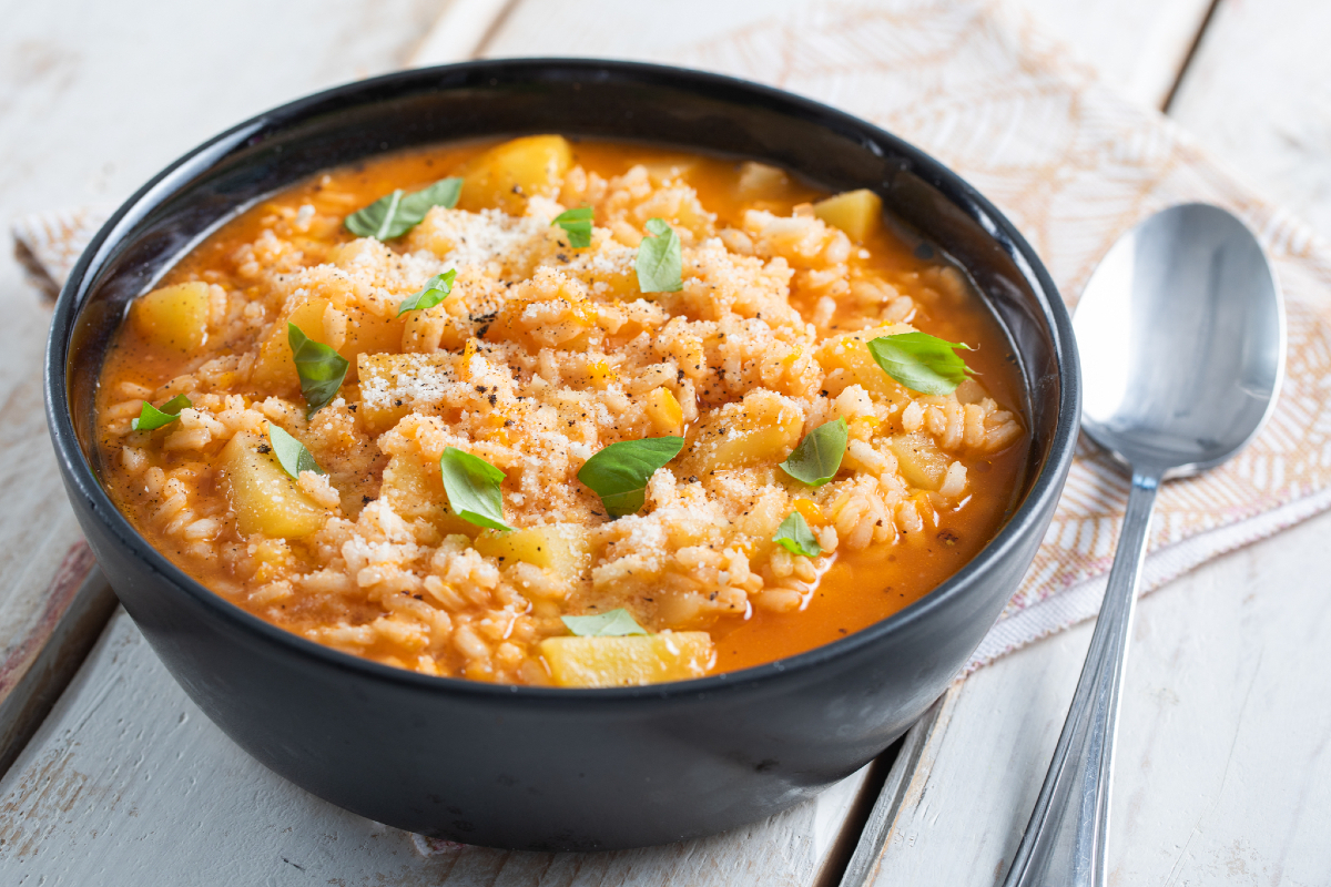 Rice And Potato Soup
